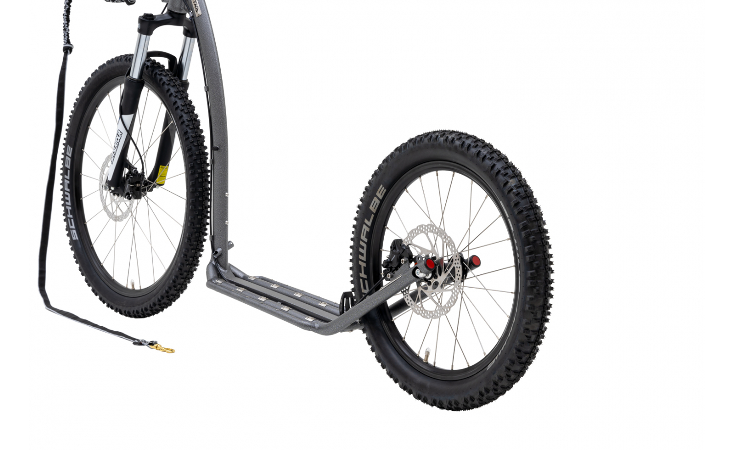 Footbike KOSTKA MUSHING MAX (G6) - Limited edition Silver